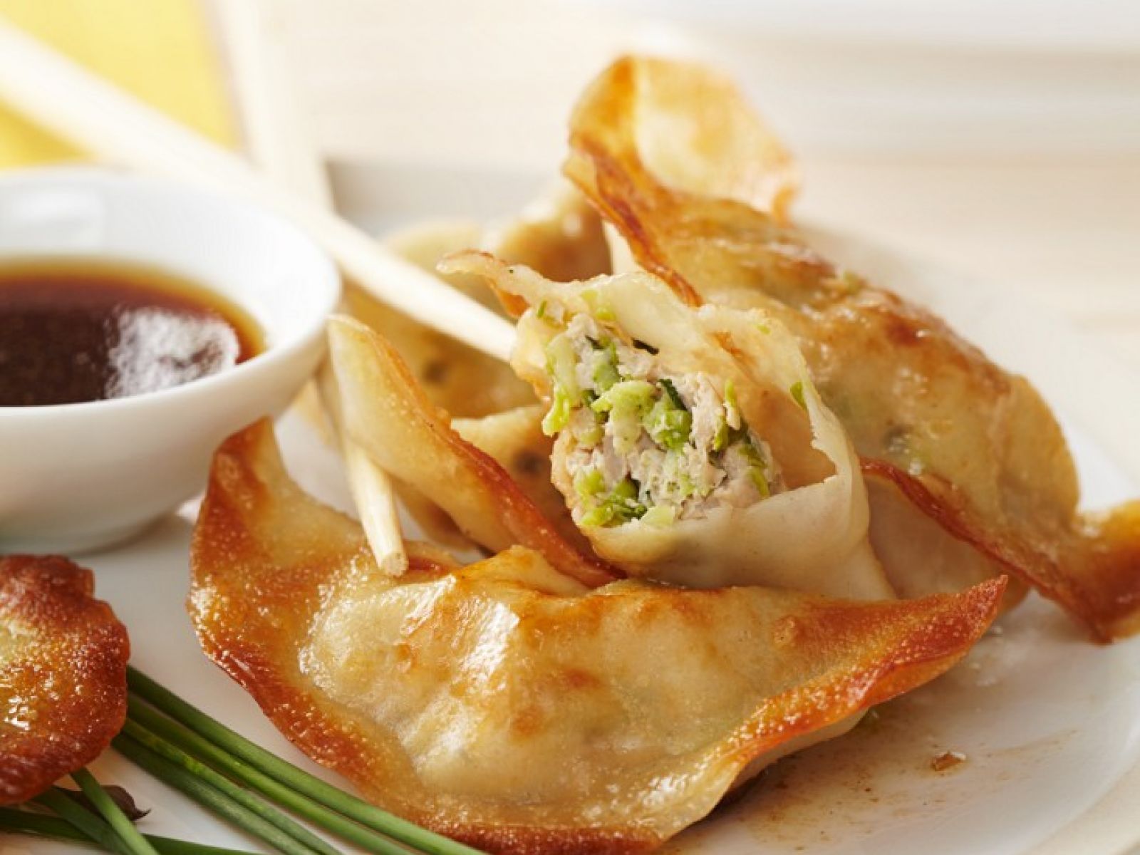 Fried Chicken Dumplings Recipe - Dumplings Recipe